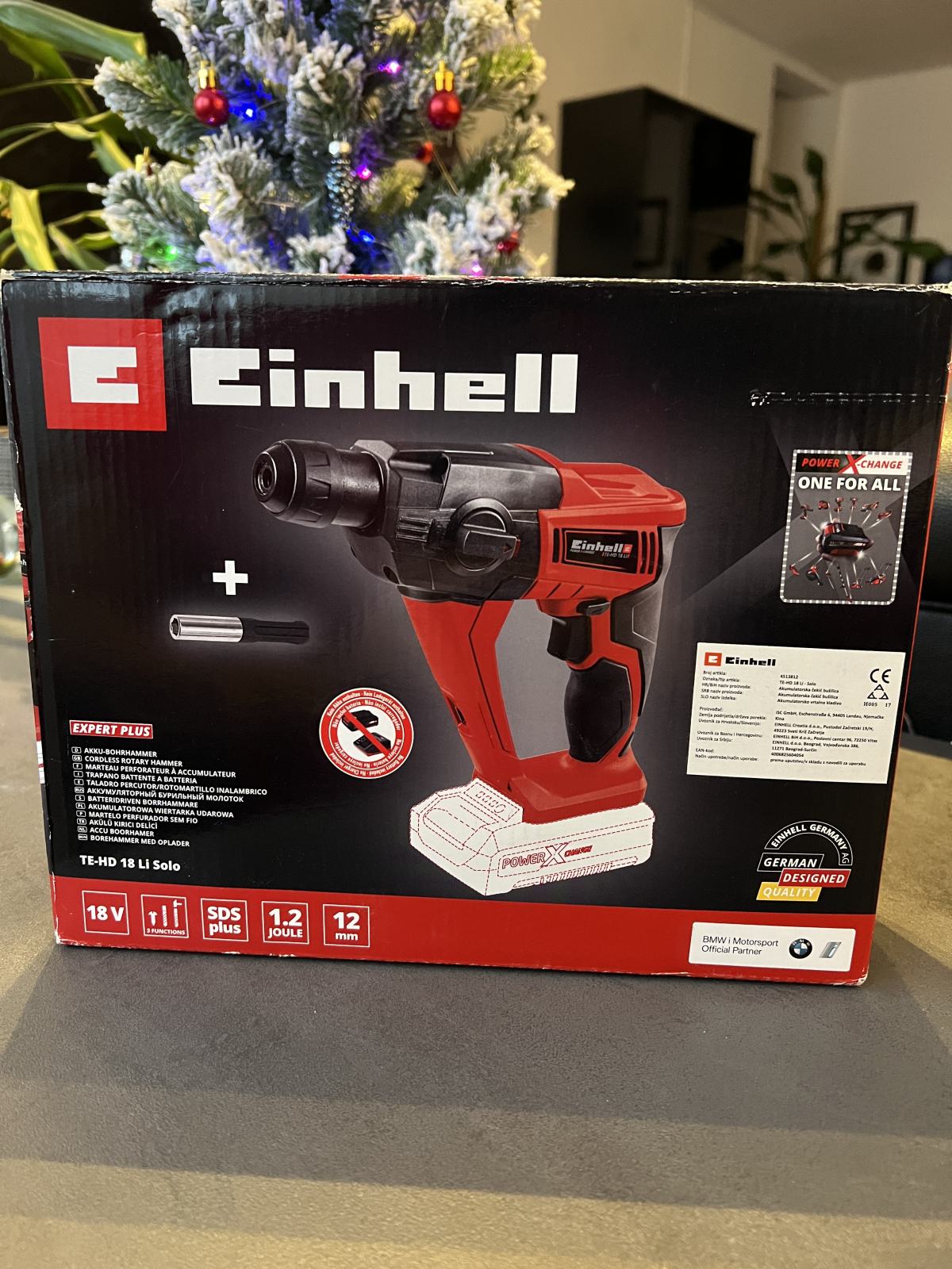 Einhell Udarna AKU bušilica