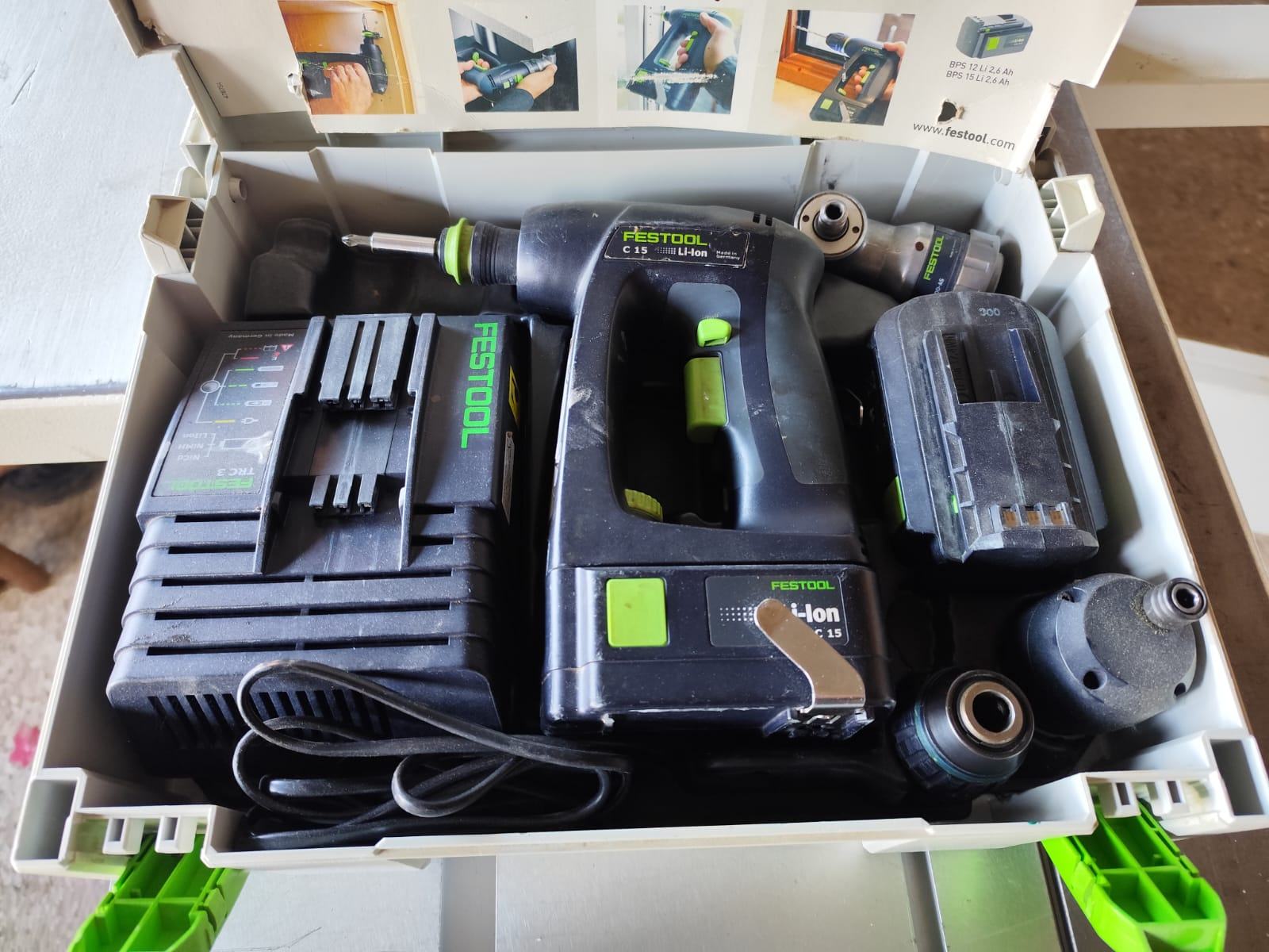 Festool C15 aku bušilica
