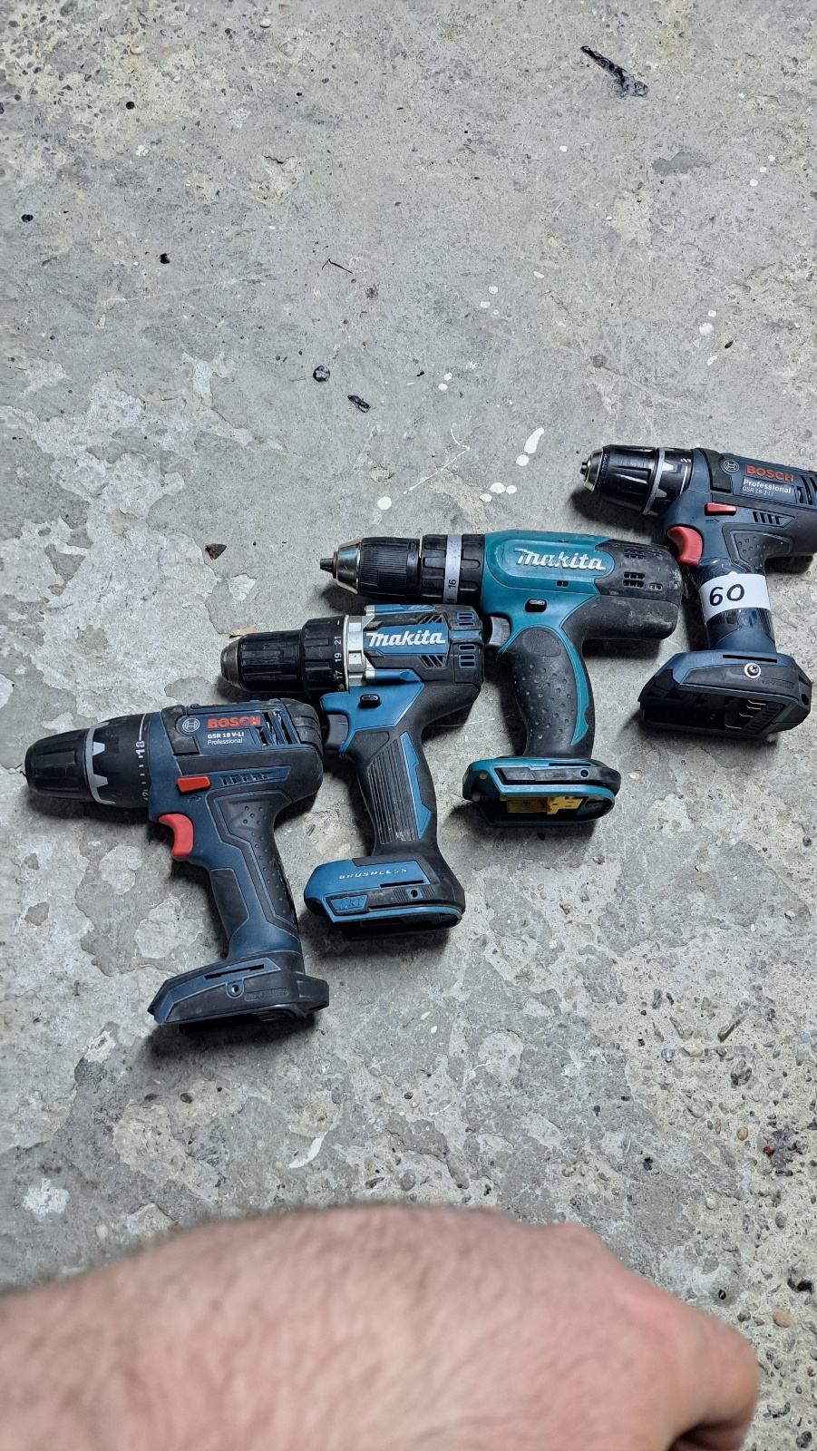 Makita i Bosch busilice