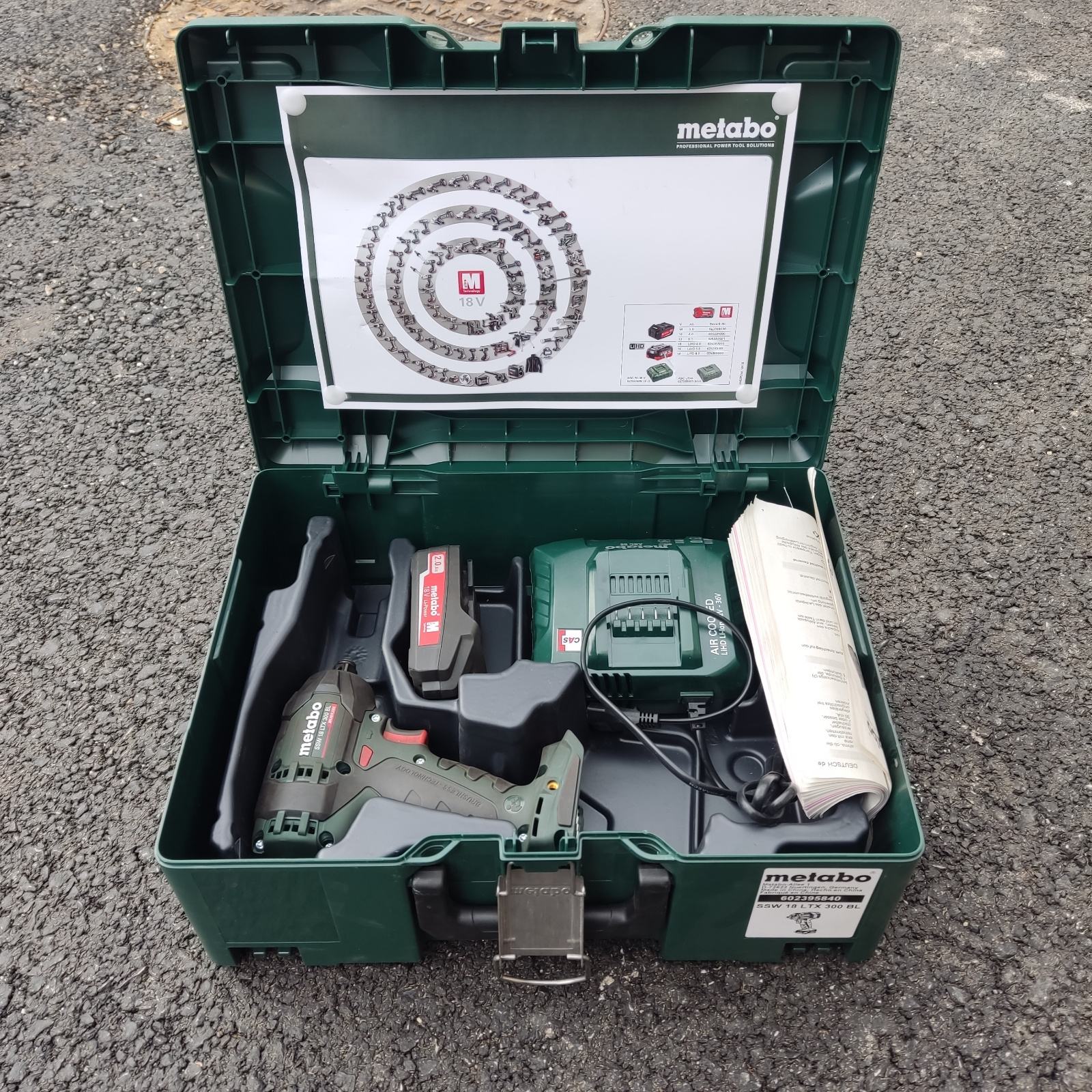 Metabo SSW 18 LTX 300 BL udarni odvijač