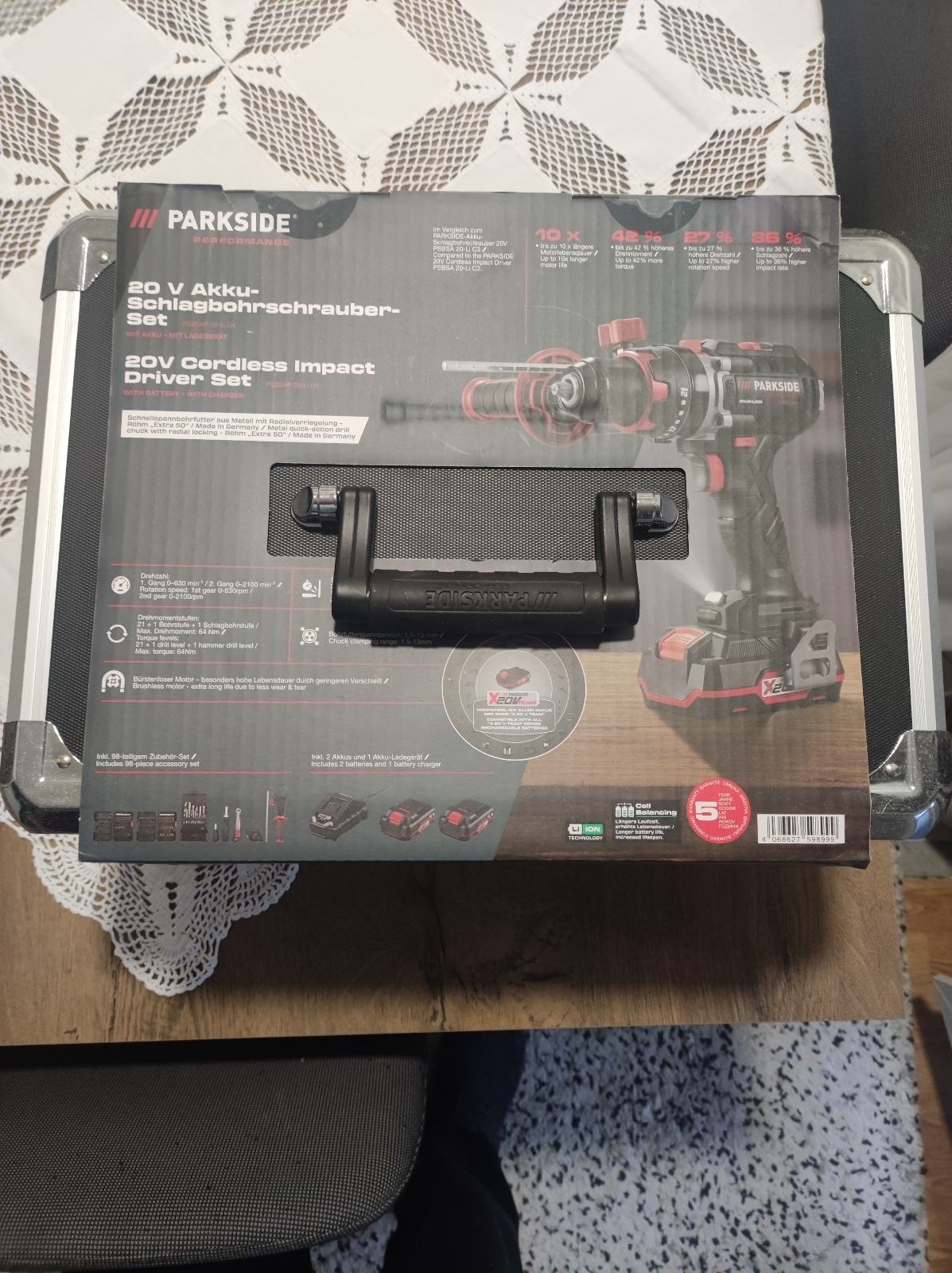 Parkside Cordless impact driver set