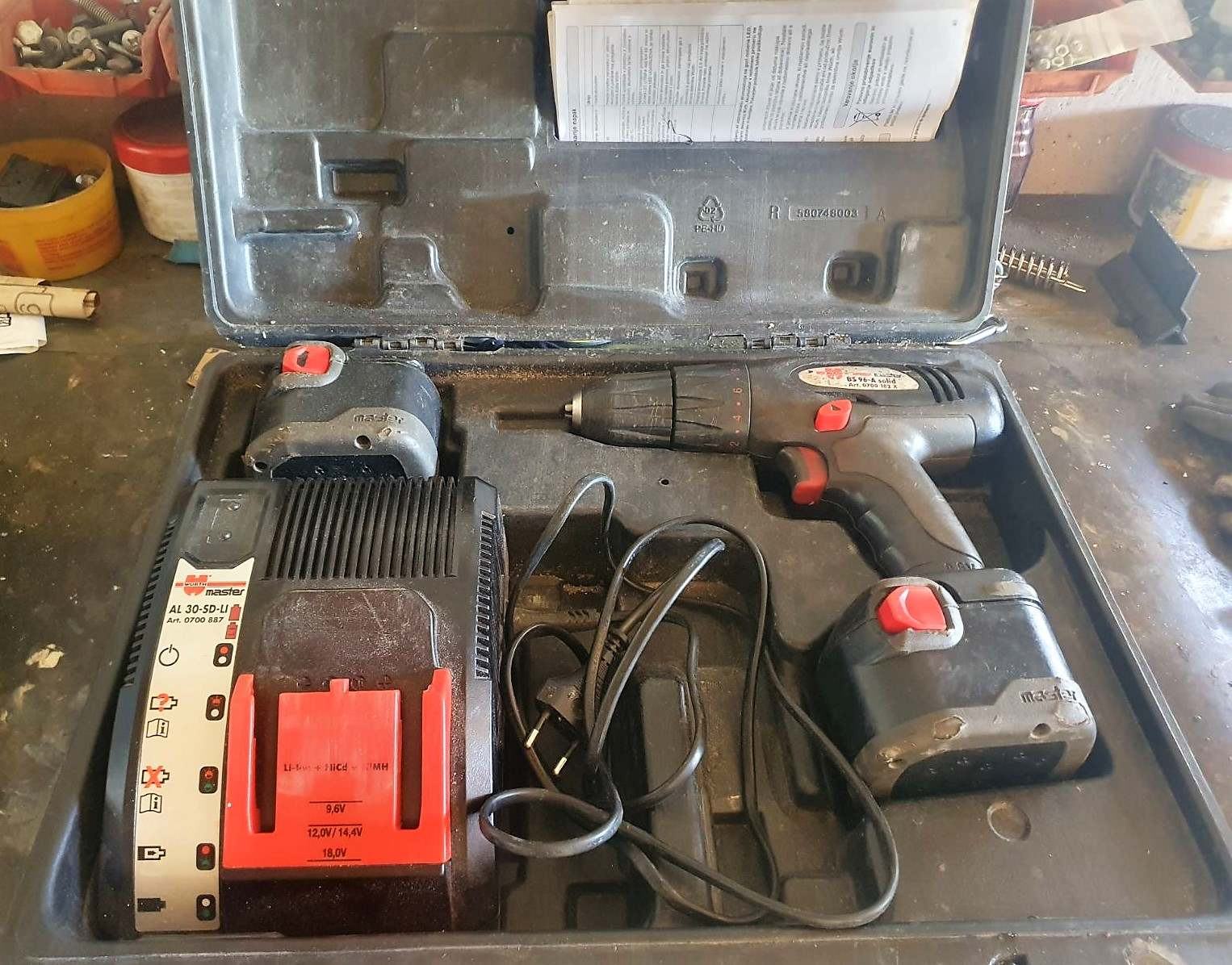 WURTH AKU BUŠILICA ODVIJAČ BS 96-A SOLID