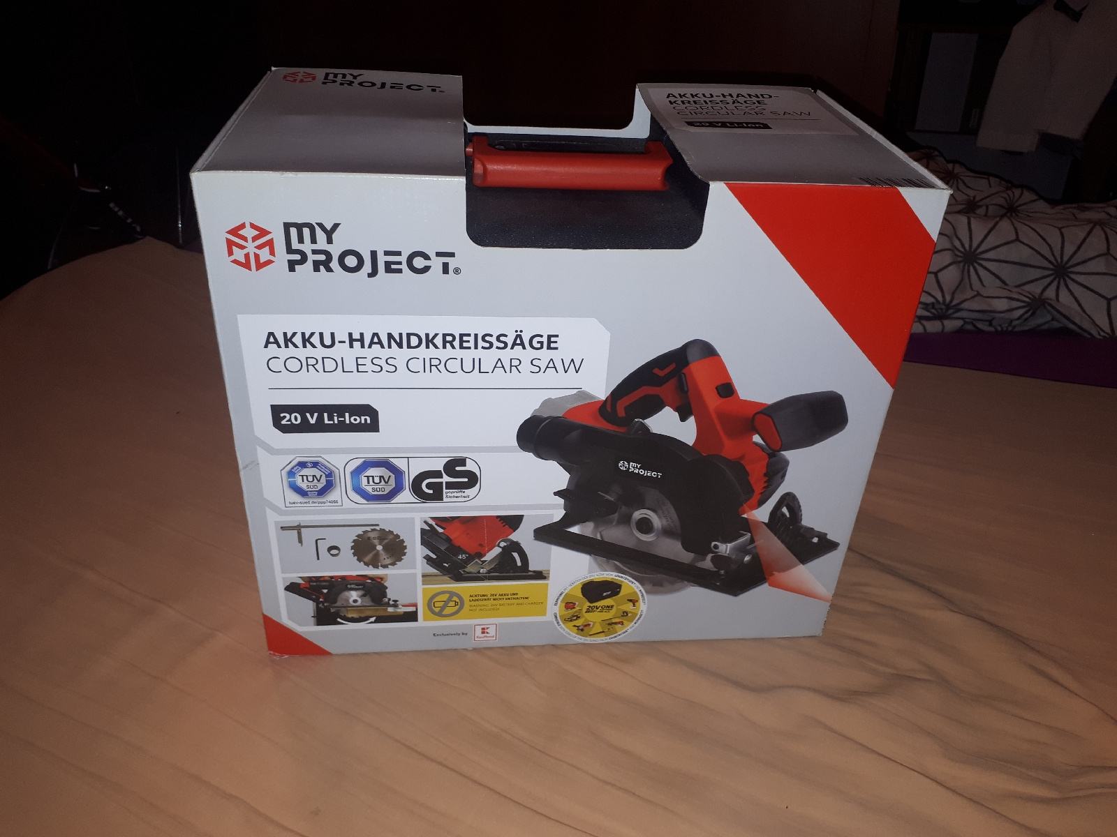 Aku cirkular MyProject, novo