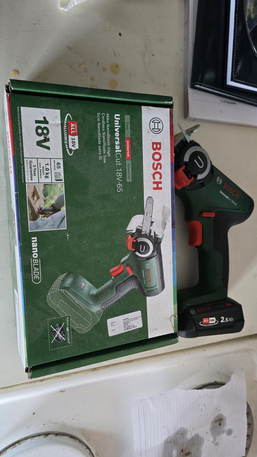 Bosch Nanoblade pila