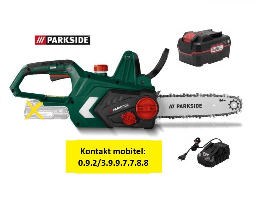 Parkside Aku 20V motorna (lancana) pila (motorka) PKSA 20-Li B2 (NOVO)