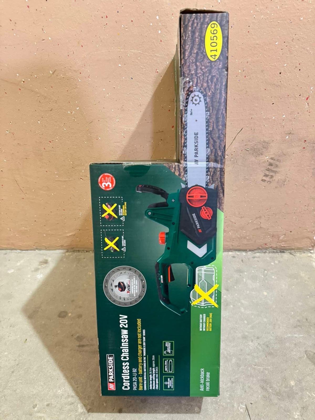 PARKSIDE AKU PILA 20V