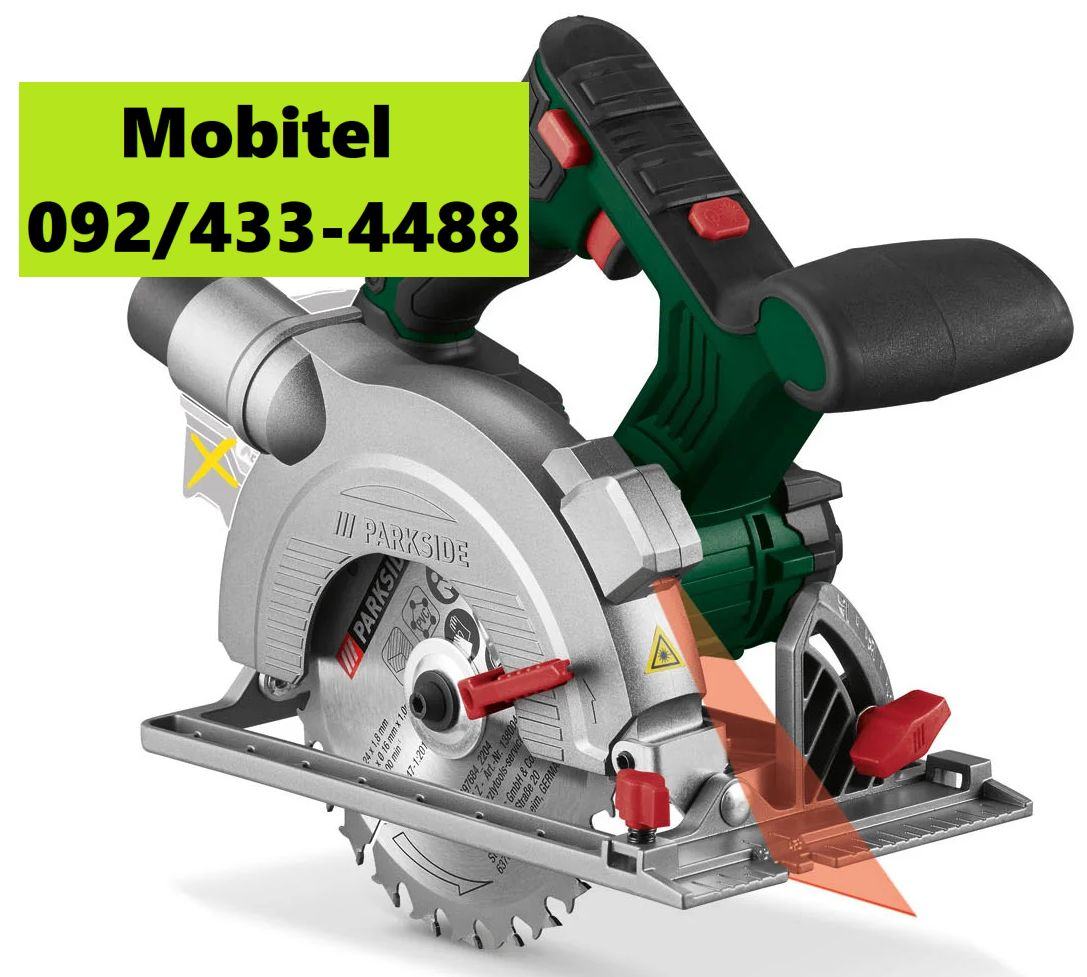 Parkside X20V aku cirkular / kružna pila PHKSA 20 Li B3, novo