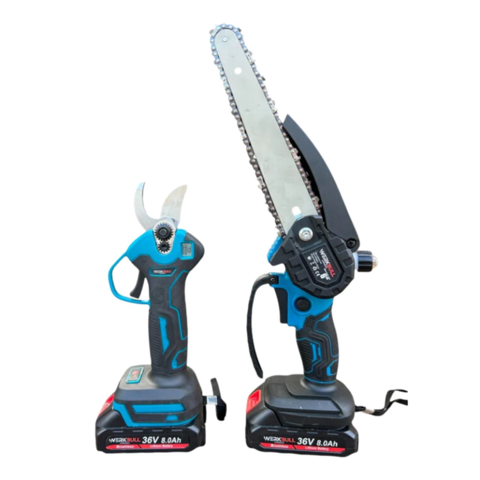 SET MINI AKU PILA + AKU ŠKARE 36V X2 BATERIJA