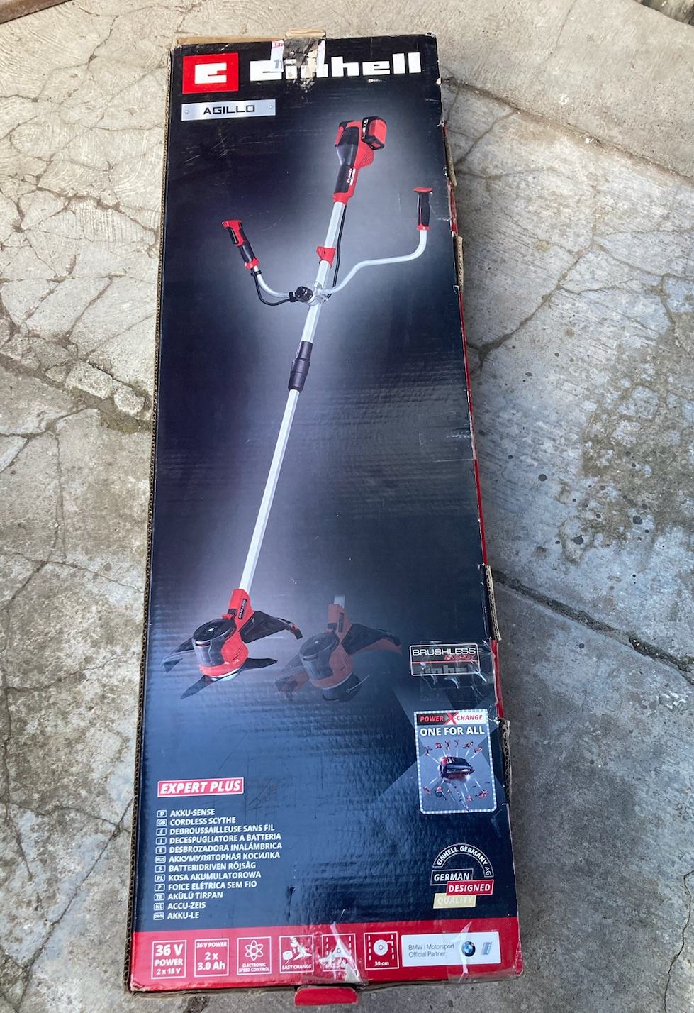 Einhell Aku Trimer Agillo, baterije 2x3.0Ah uključene!