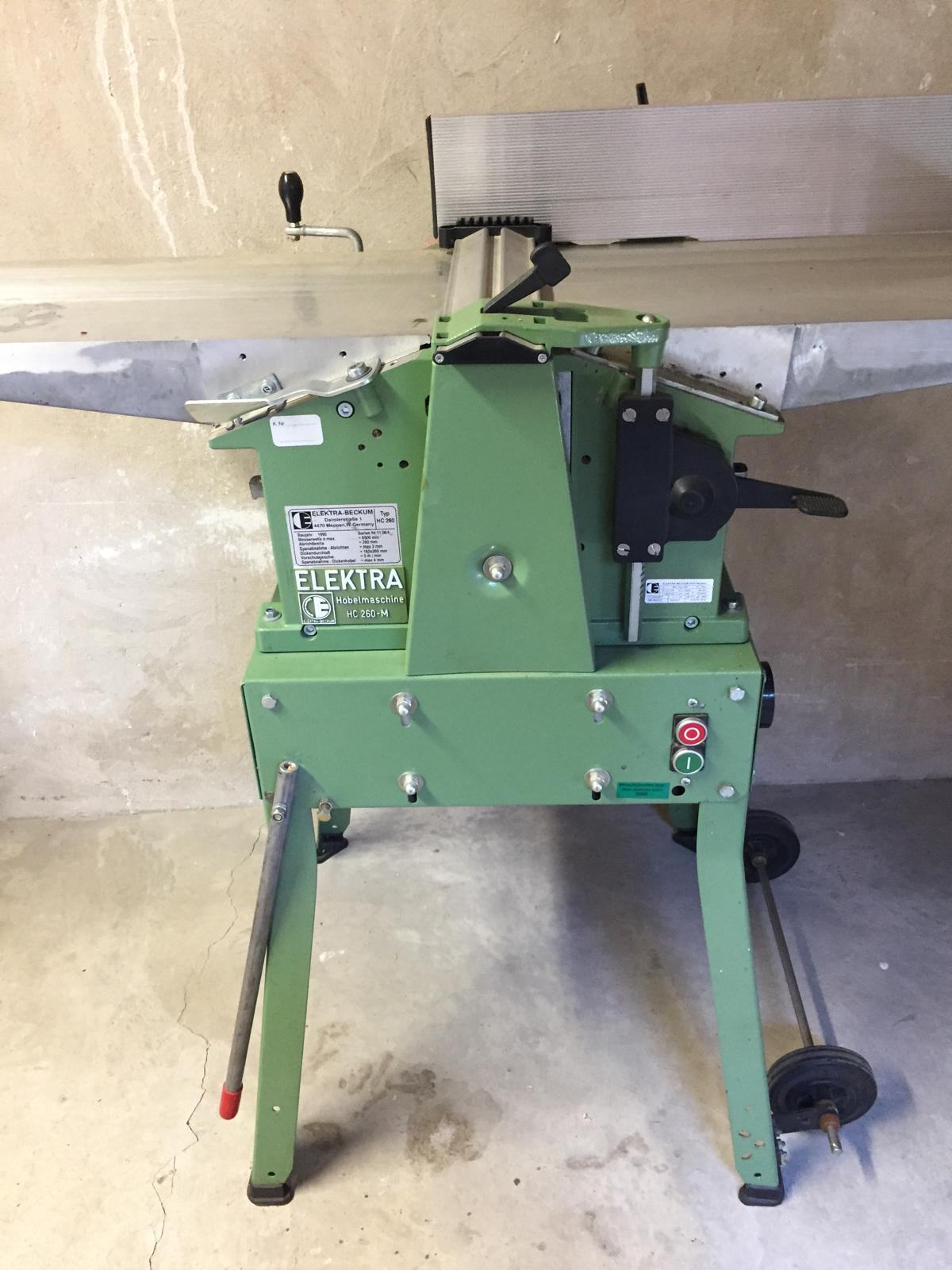 Hoblerica za drvo (Abriht-dikerica) Elektra-Beckum HC 260