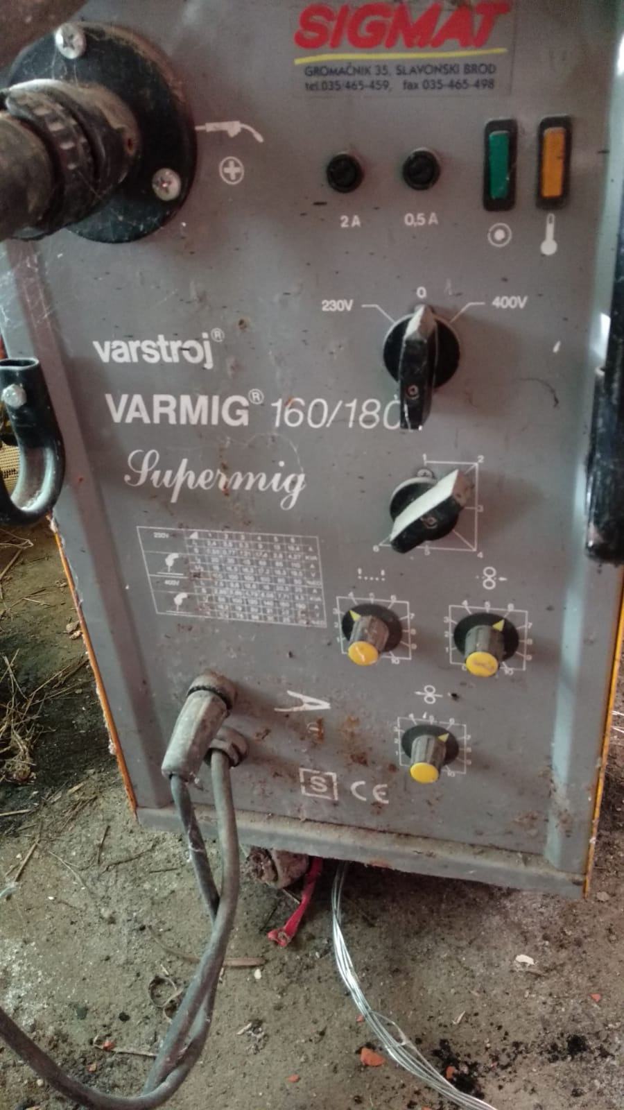 Aparat za varenje CO2 Varstroj 160/180