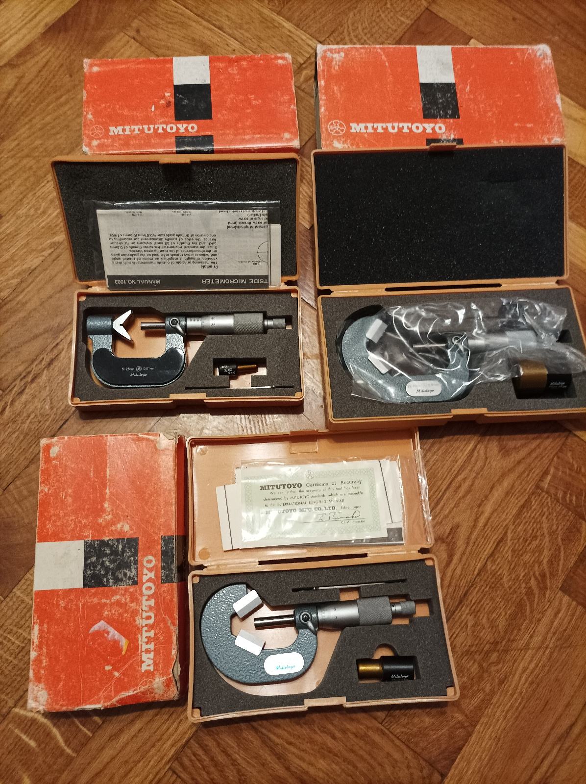 Mikrometri za mjerenje u 3,5 i 7 točki