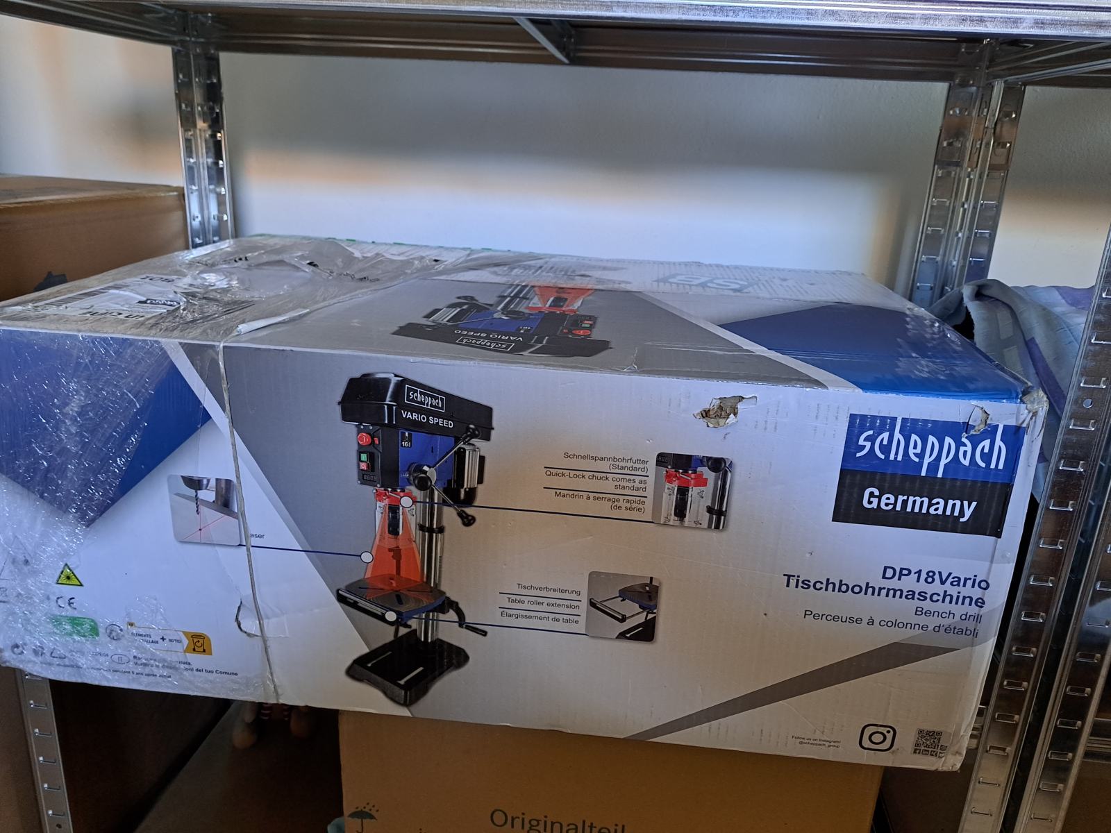 Scheppach Dp18vario Aldi