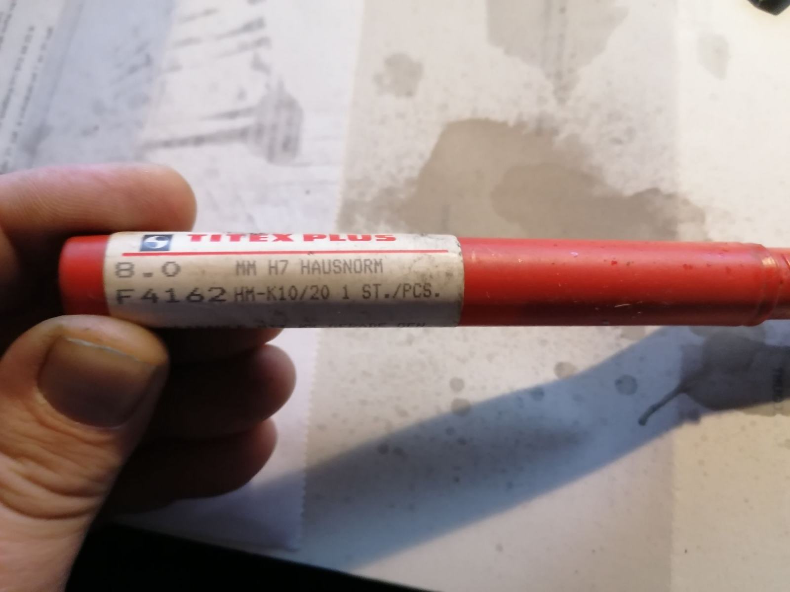 Razvrtač, trivela, rajber promjer 8, 13 (oštećen), 15, 19 mm