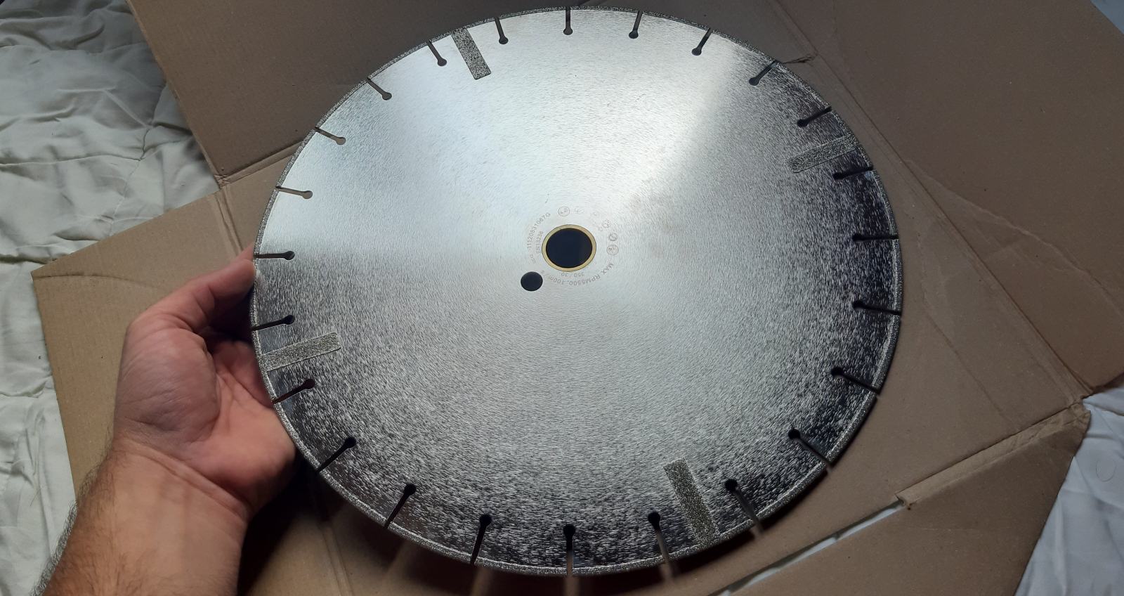 Mramor rezna DIA ŠAJBA 350 sa 30 i 25,4 centrom NOVO fini rez