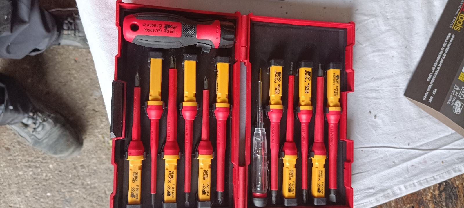 SET ELEKTRO ODVIJAČA,+,-,# TORX