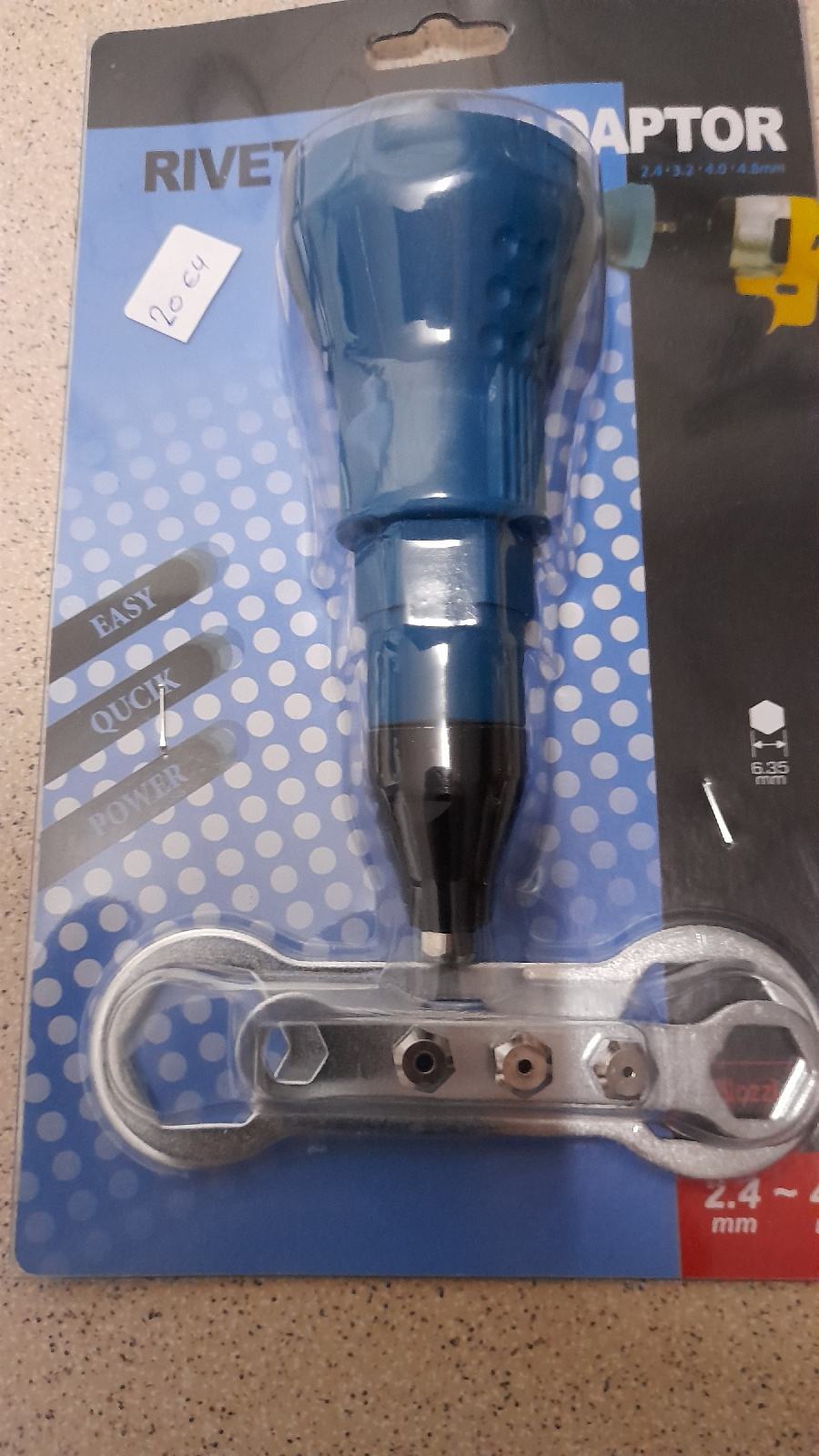 uređaj za pop zakovice