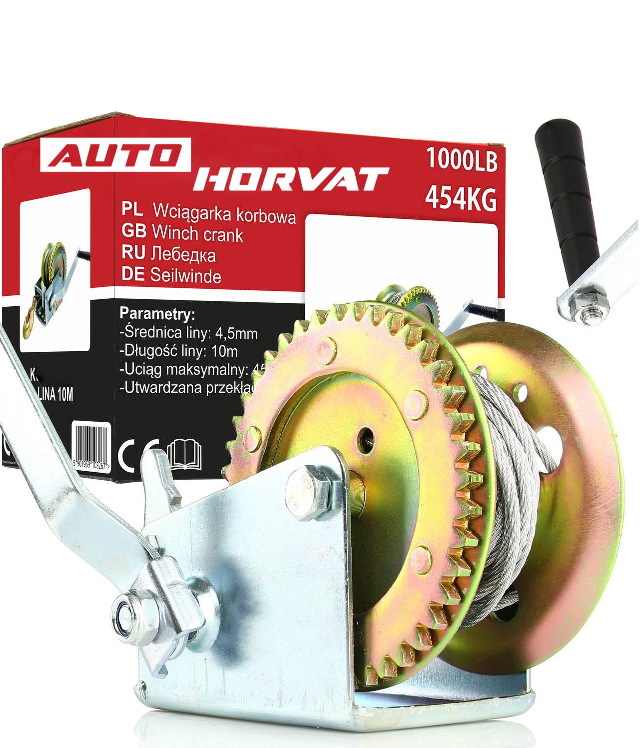 VITLO SA MOTALICOM 454 kg - KUKA - SIGURONOSNI MEHANIZAM - 10 MET