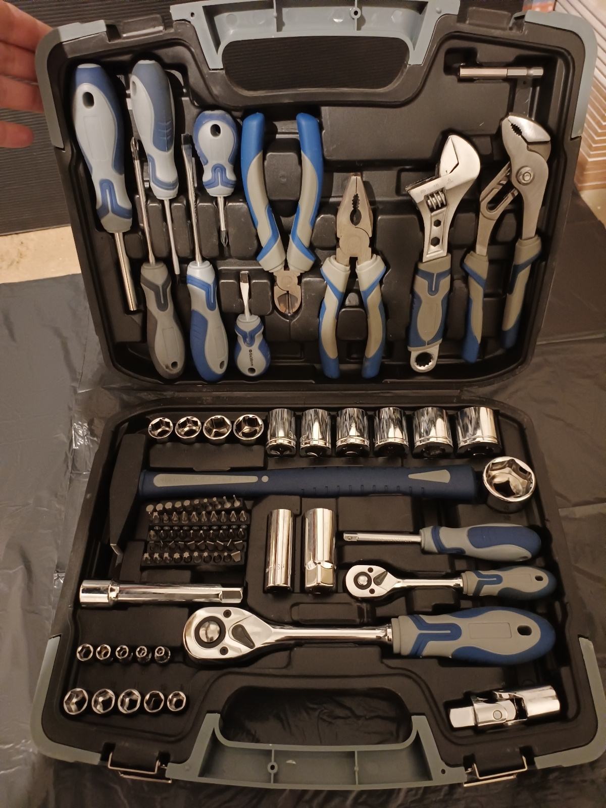 Gudcraft 90-dijelni set alata, korišten nekoliko puta, KAO NOVO!!!