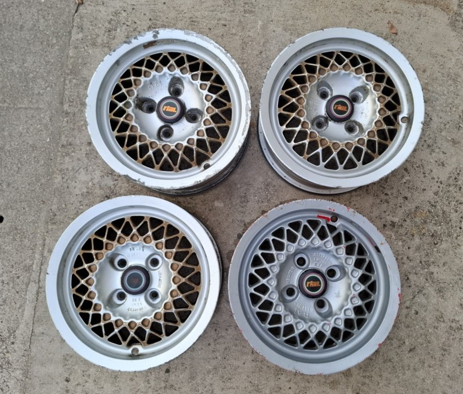 Alu felge 13 rupe 4x100, 4 kom.