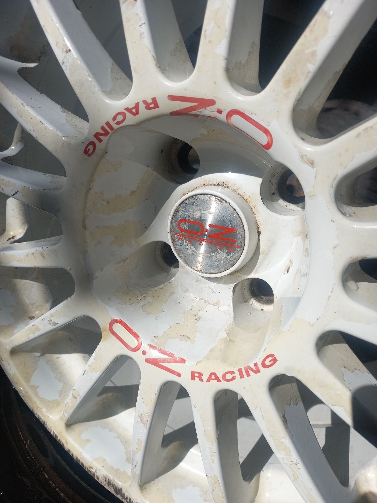 Alu felga O.Z 16 rupe 4x108, 1 kom. ET 25 , gume razne ...