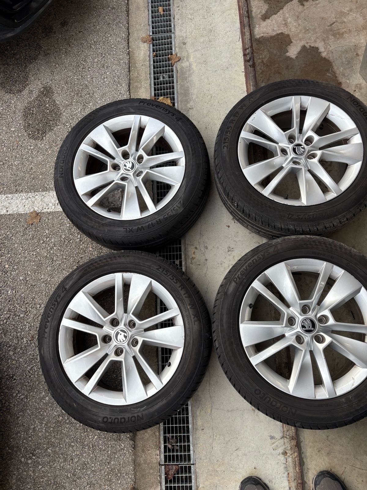 Alu felge 17 rupe 5x112, 4 kom.