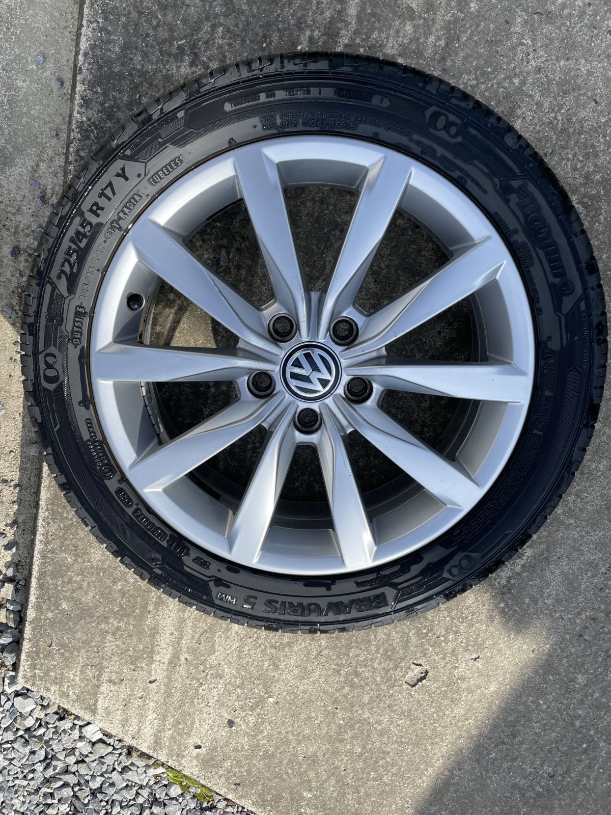 Alu felge 17 , Vw Dijon, 5x112