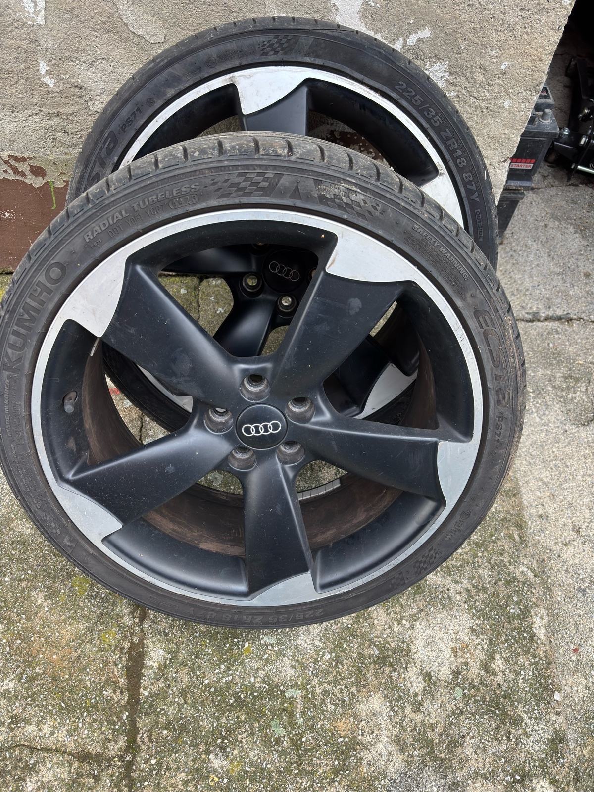 Alu felge 18 rotor rupe 5x100, 4 kom.