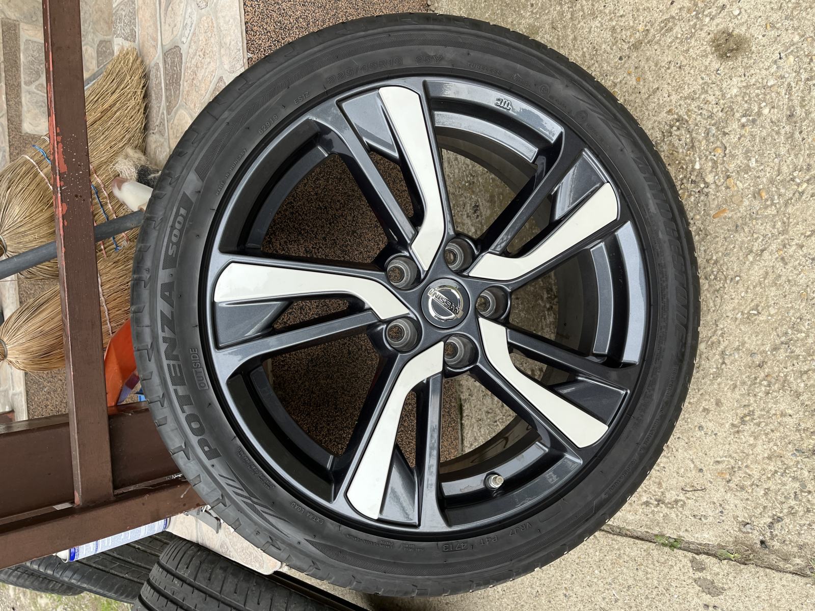 Alu felge NISSAN 18 cola rupe 5x114.3,Orginal,NoviModel,KaoNove..