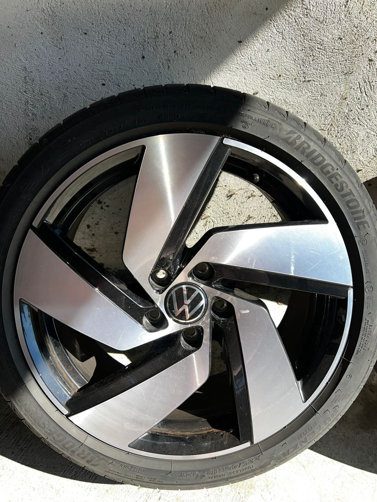 Alu felge 18col, 4 kom. Golf 8(cs)