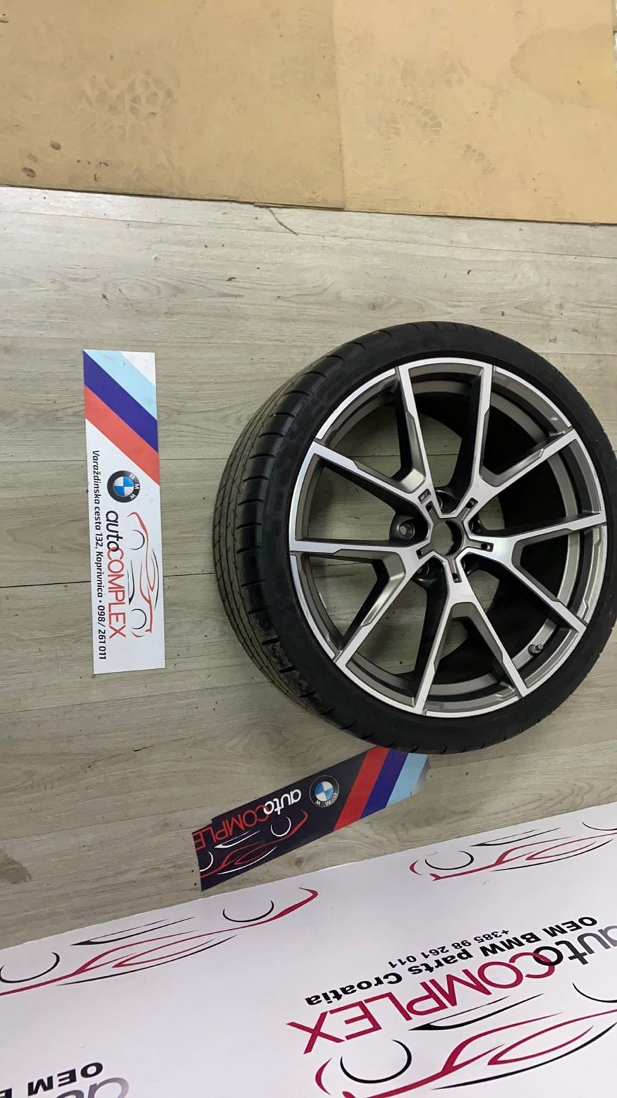 BMW M850i light-alloy wheel Y-spoke 728M - 20 36118097241