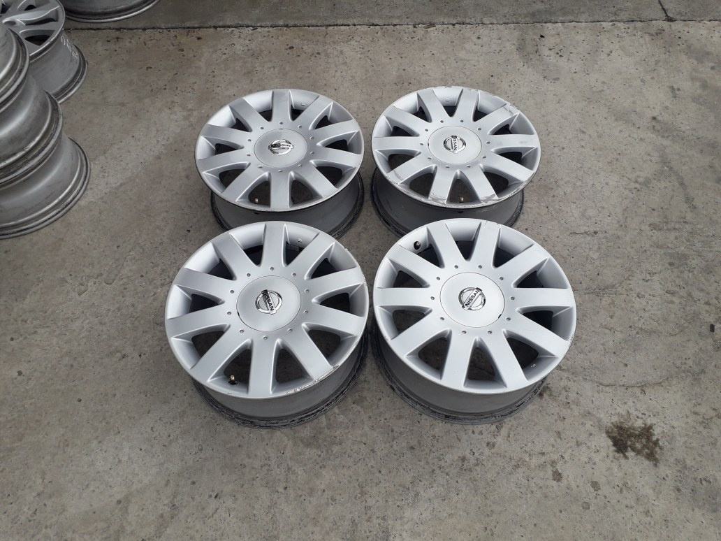 ALU FELGE NISSAN 17,5X114,3,7J,ET 45,CIJENA ZA 4 KOM = 100 EUR