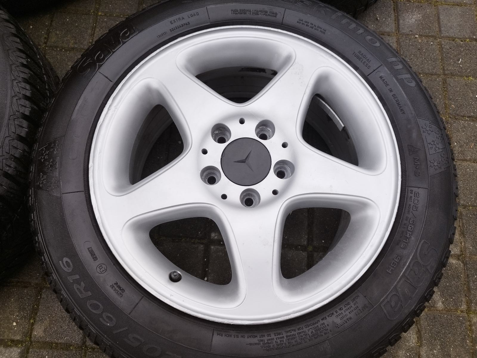 ALU FELGE ORIGINAL MERCEDES 5X112 7X16 ET37