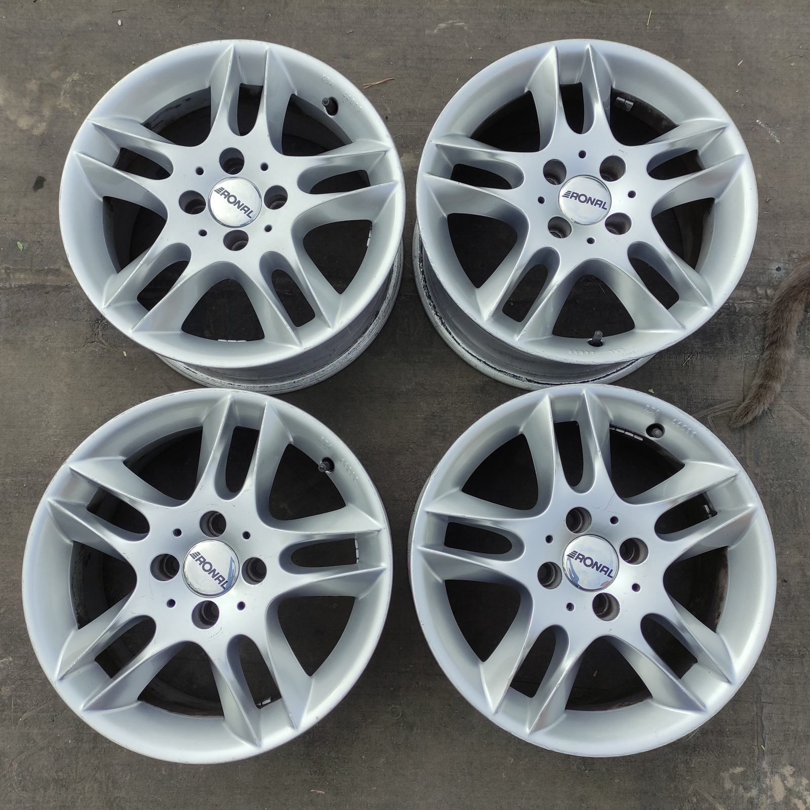 Alu felge Ronal, 15 cola, 4x100, za VW, Seat, Škoda