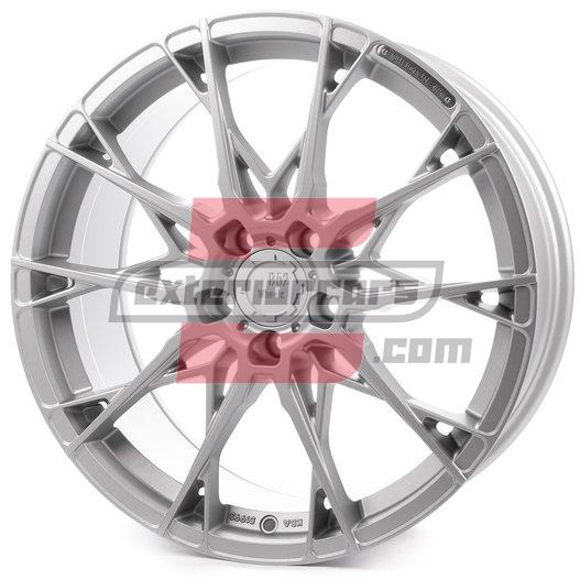 B52-Wheels X1 Reacher – Reflective silver matt painted