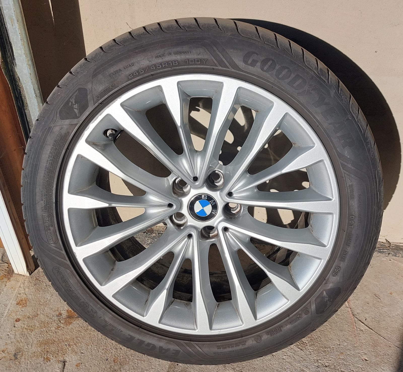 BMW alu felge 18 style 632 rupe 5x112, 4 kom.+ senzori