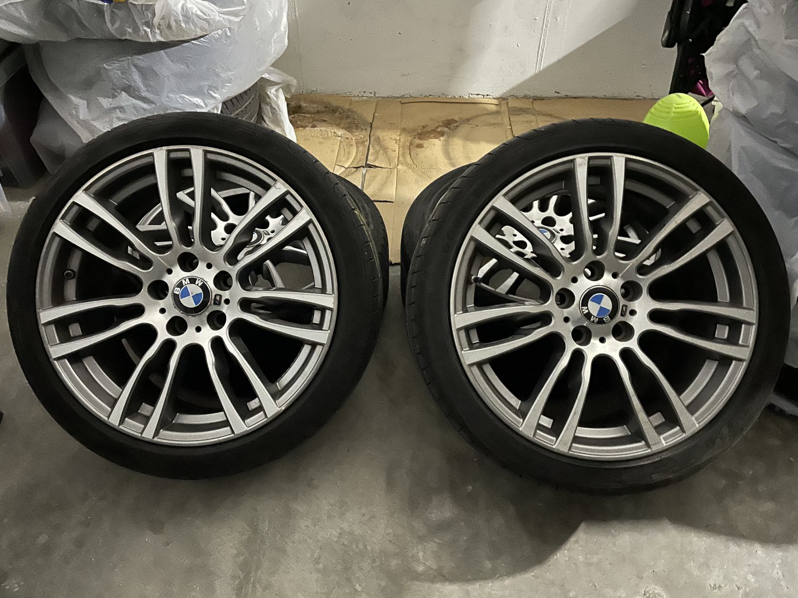 BMW Style 403M 19 Original Alu Felge + Gume + TPMS Senzori