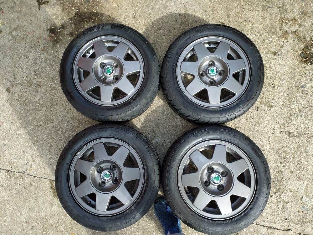 ALU FELGE 14, 4X100 ORGINAL VW, 185/55/14