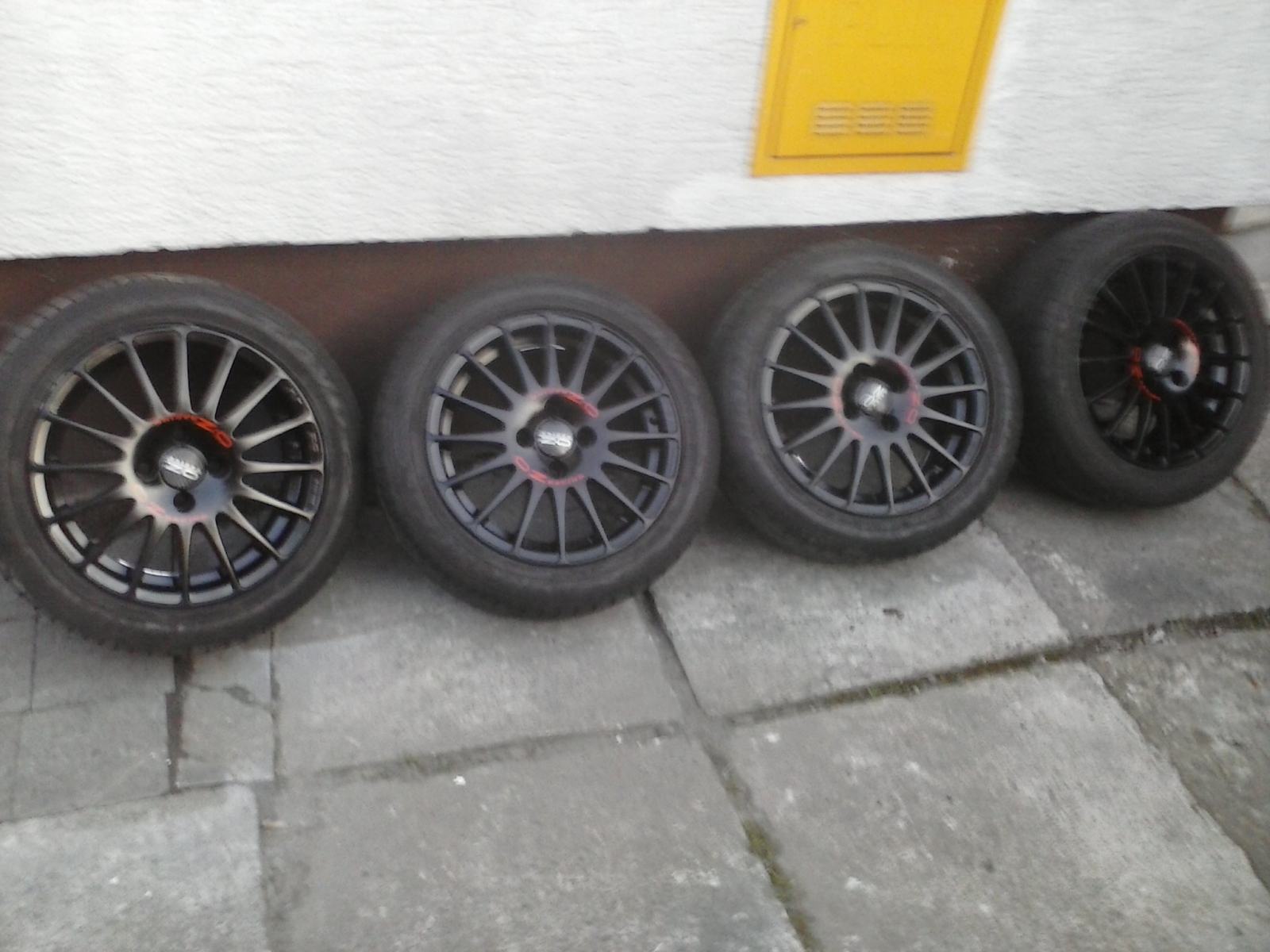 P: Felge OZ Racing superturismo WRC black 4x100
