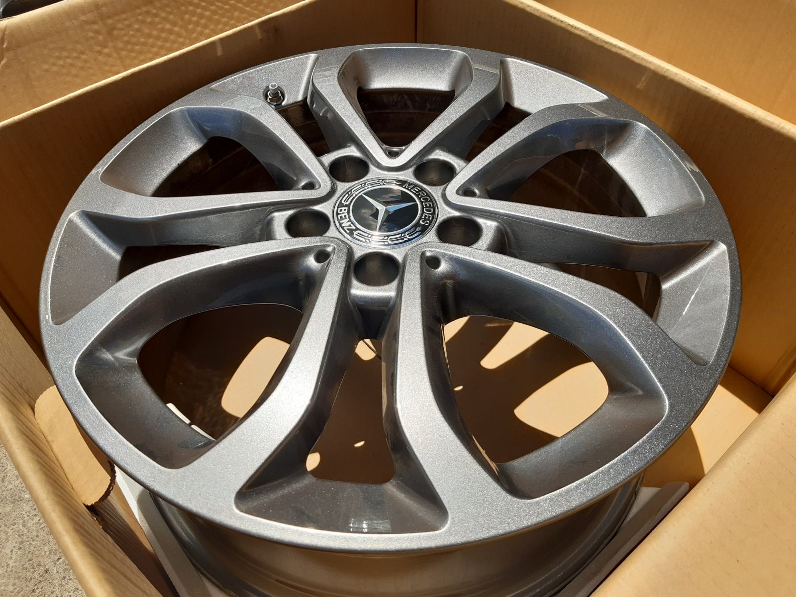 Mercedes original alu felge 17 rupe 5x112, 4 kom., antracit boja