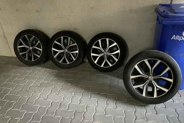 Original Alu Felge VW Passat B8 Nivelles 17 + ljetne gume