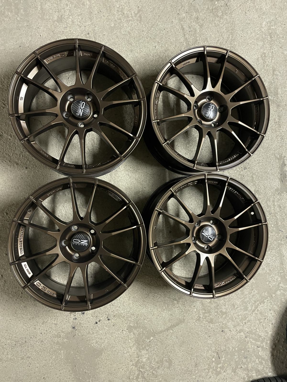 OZ ultraleggera 18 matt bronze