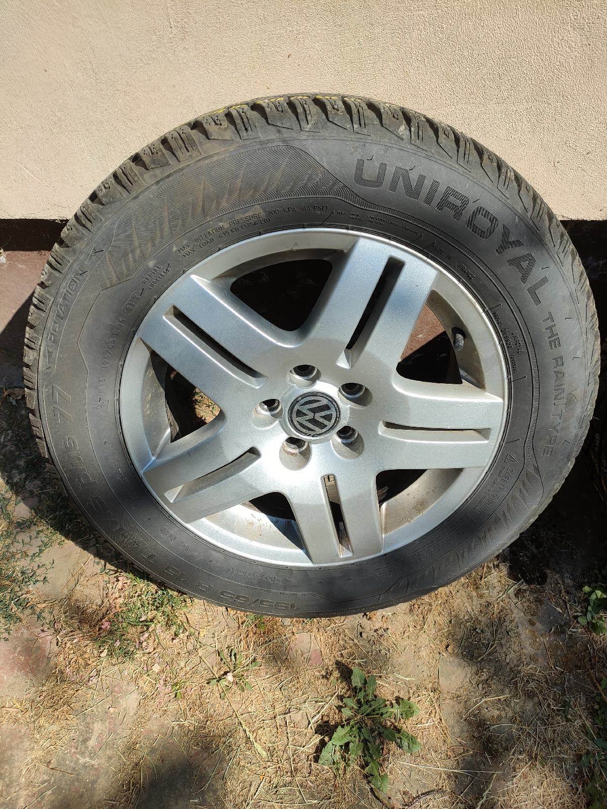 VW Avus II original VW alu felge 15 zoll Uniroyal