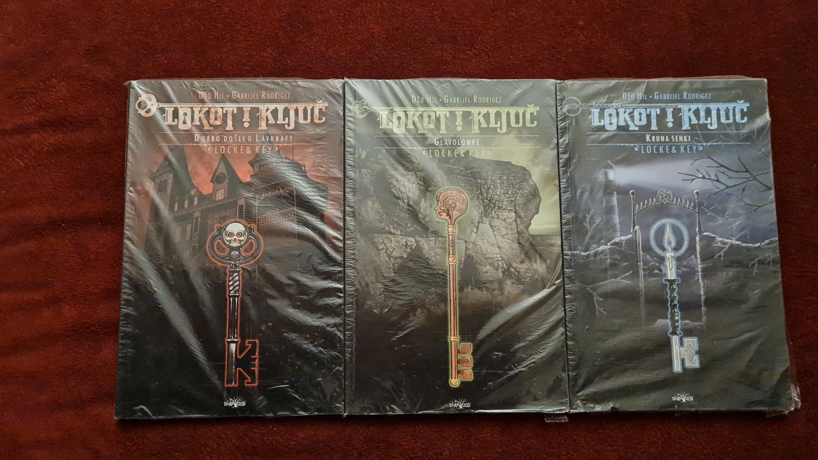Lokot i ključ Darkwood br. 1, 2 i 3
