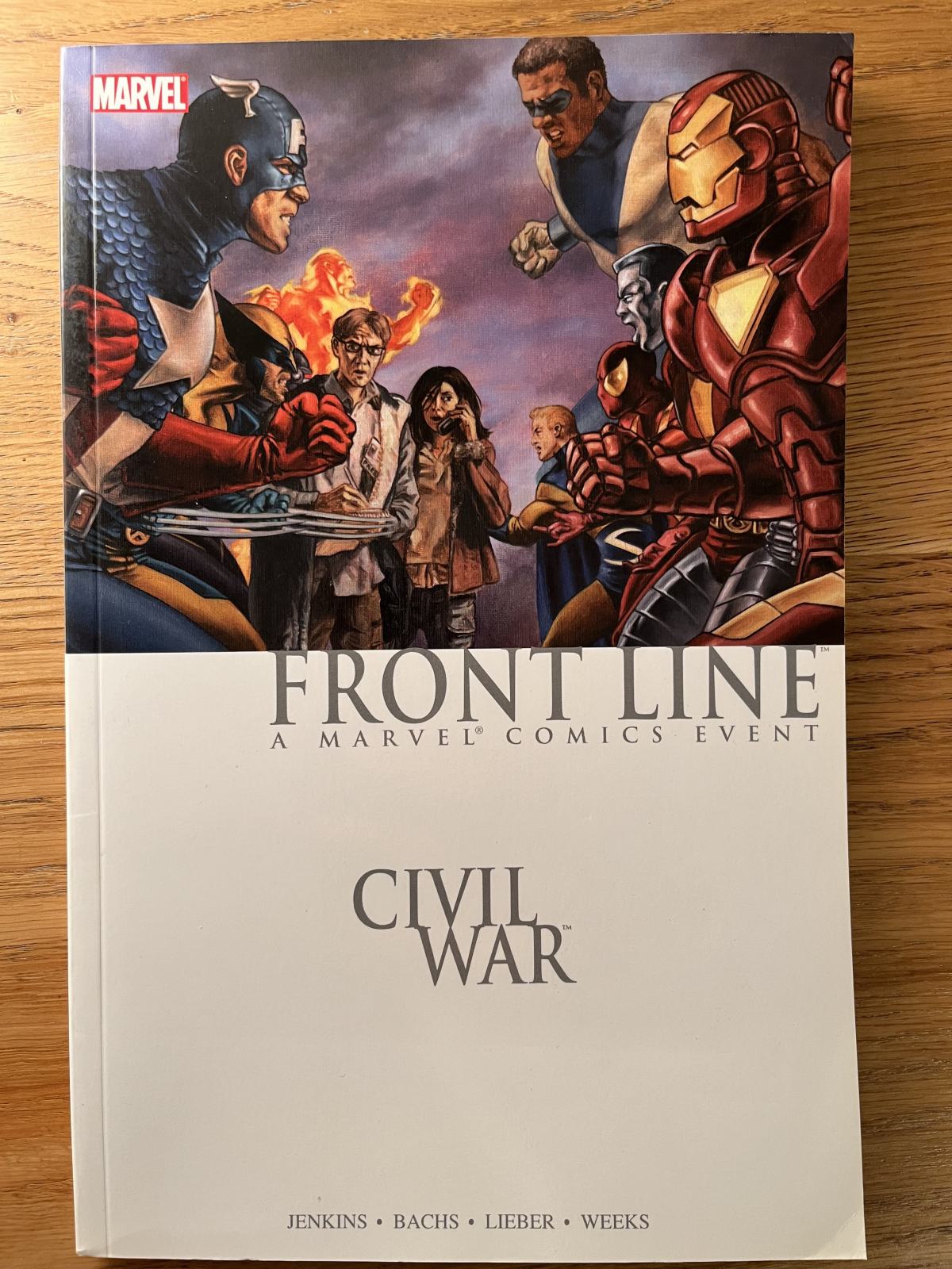 MARVEL CIVIL WAR: FRONT LINE VOL. 1 + 2