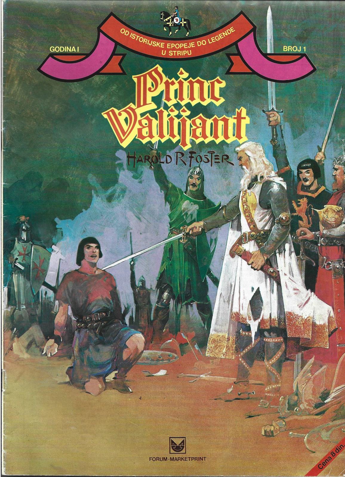 PRINC VALIJANT 1-12 - Harold R. Foster