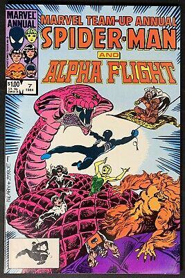 SPIDER-MAN AND ALPHA FLIGHT 7 1984