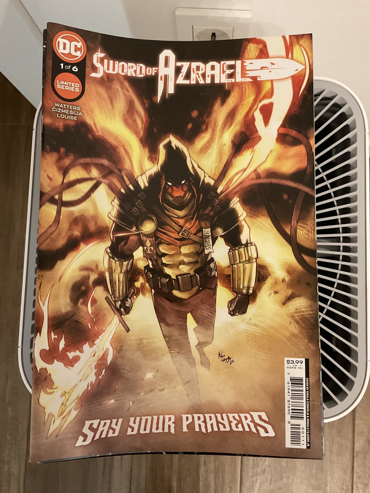 Sword of Azrael 1-6 DC comics strip