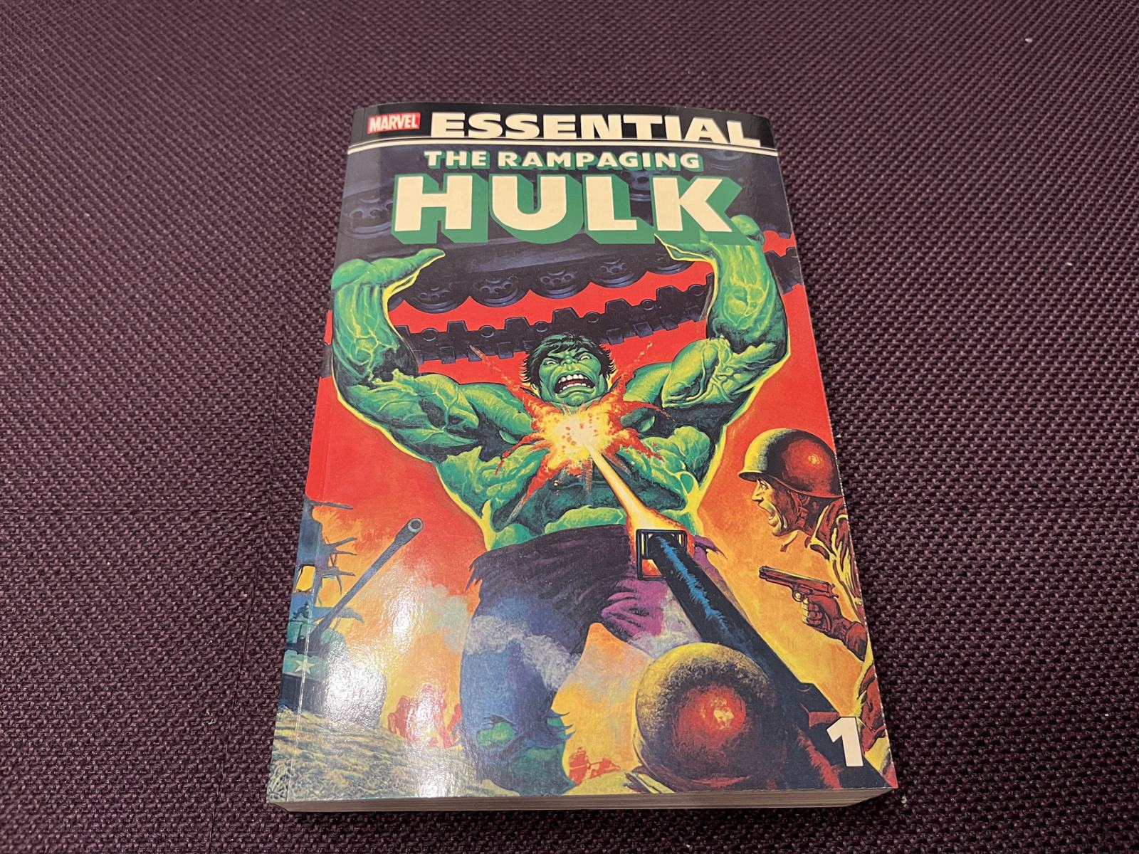 THE RAMPAGING HULK-MARVEL ESSENTIAL