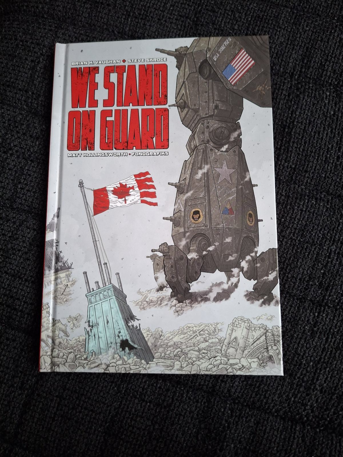 We stand on guard deluxe hardcover - Image comics